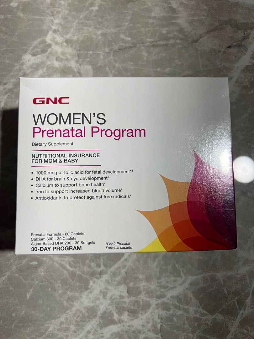 GNC women’s prenatal program, Babies & Kids, Maternity Care on Carousell