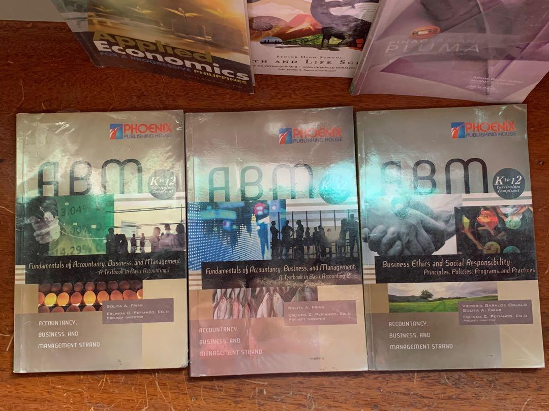 GRADE 12 ABM BOOKS (SET), Hobbies & Toys, Books & Magazines, Textbooks ...