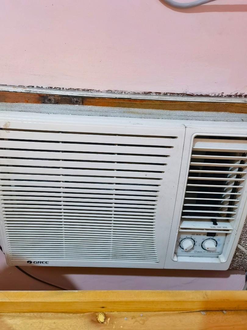 Gree window type AC, TV & Home Appliances, Air Conditioning and Heating ...