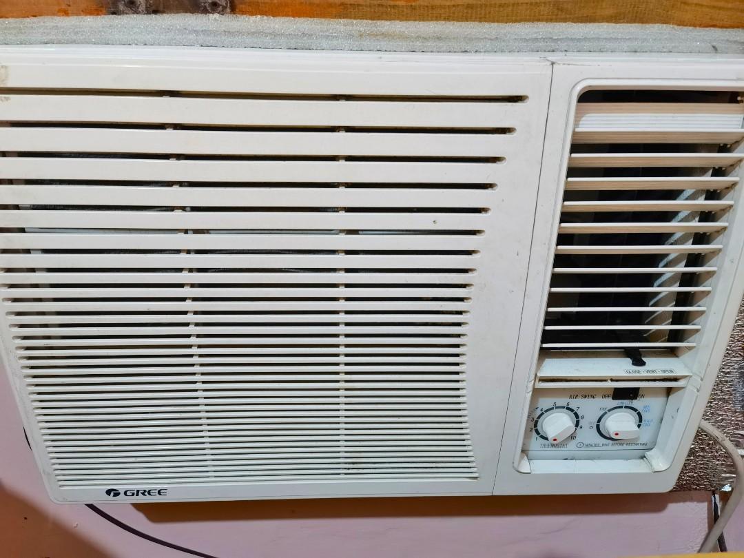 Gree window type AC, TV & Home Appliances, Air Conditioning and Heating ...