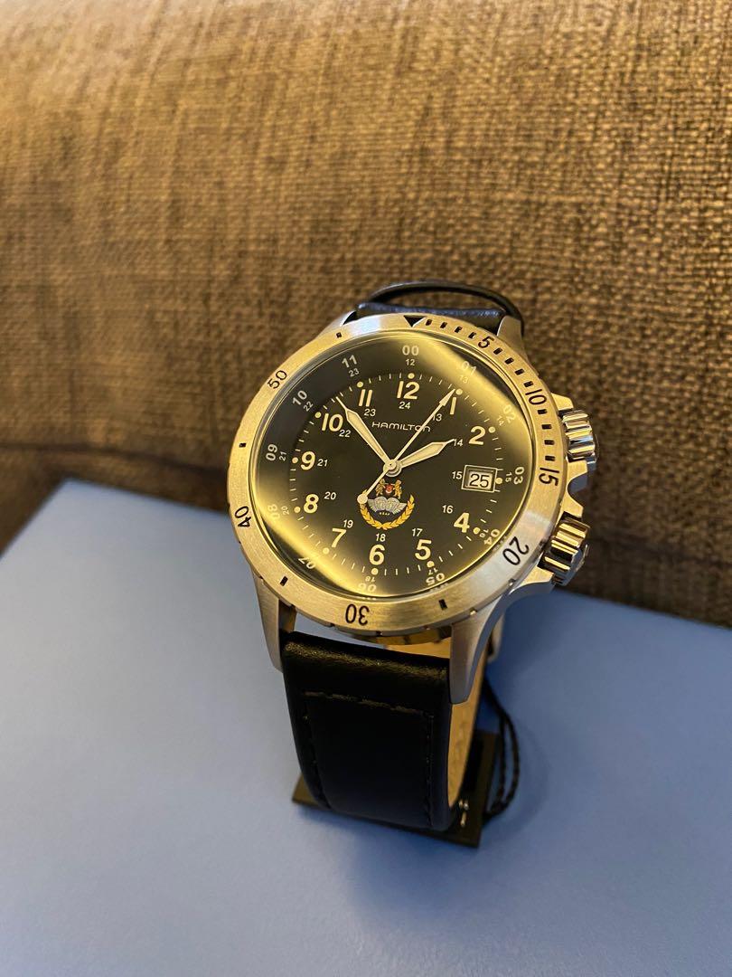 Hamilton RSAF Watch - Full Box, Luxury, Watches on Carousell