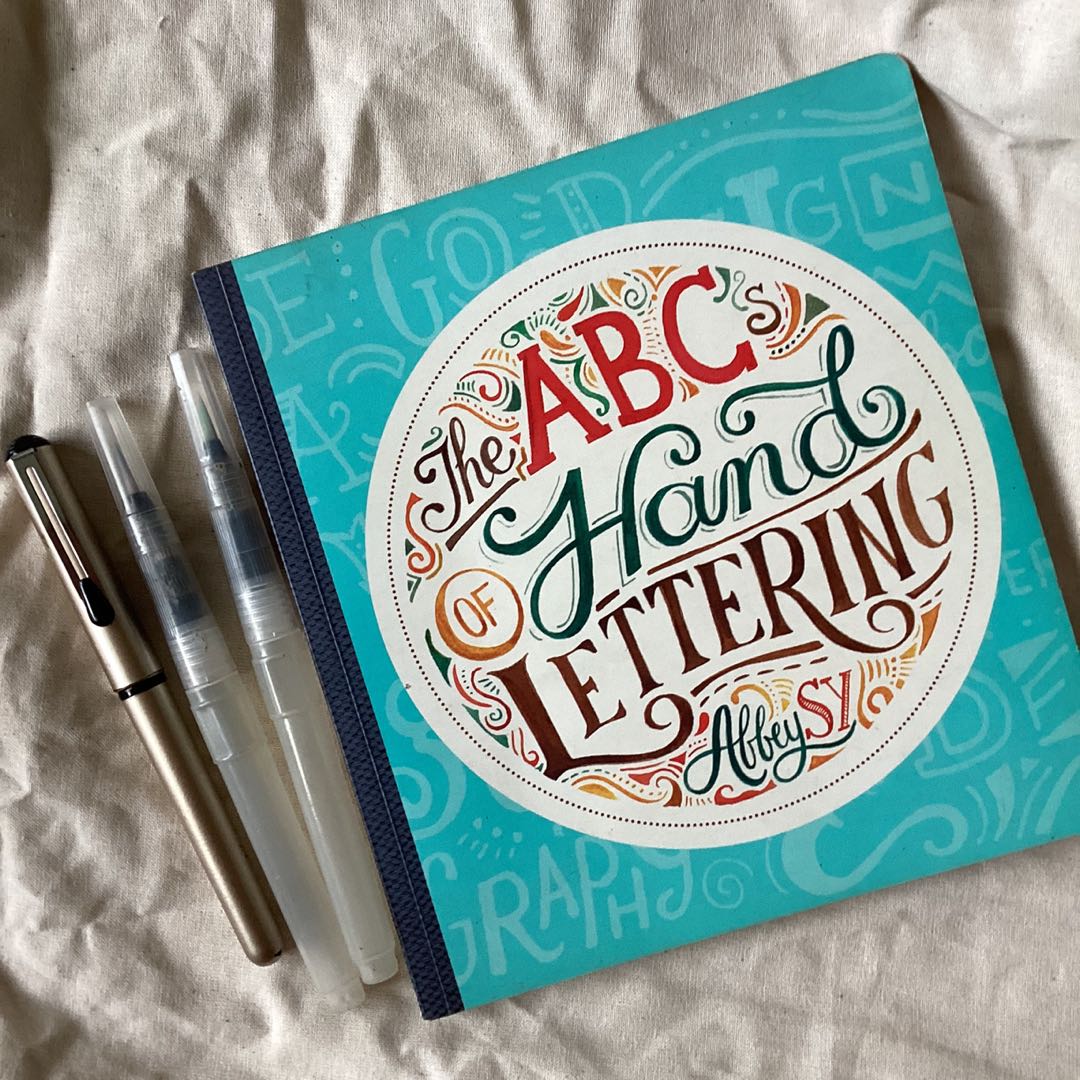 Hand Lettering Set (Pentel Pocket Brush Pen, Winsor & Newton Markers ...