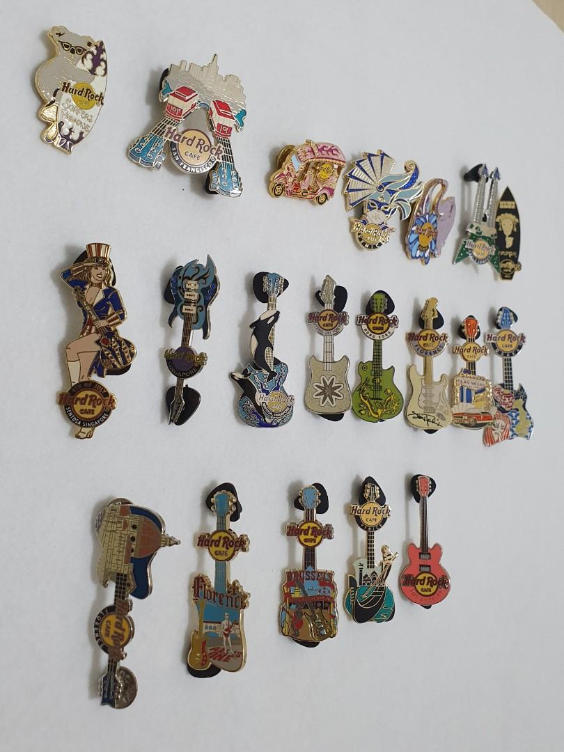 Hardrock pins, Hobbies & Toys, Memorabilia & Collectibles, Vintage ...