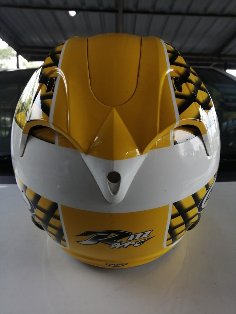 Helmet ARC Ritz AR5 Taira, Auto Accessories on Carousell