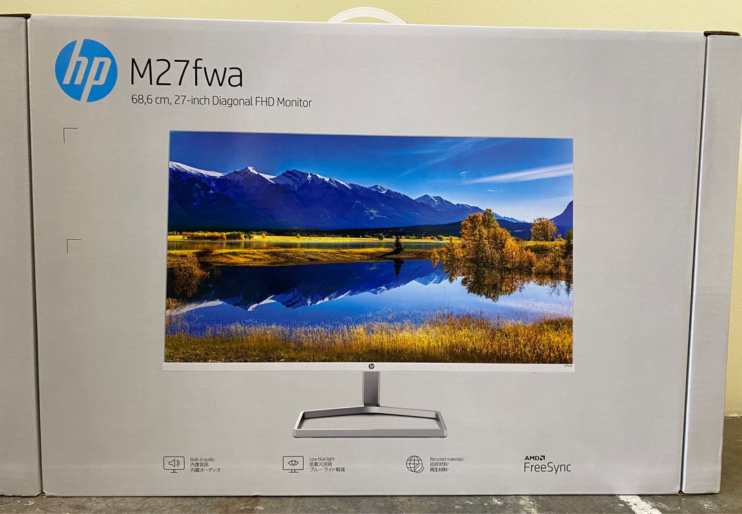 HP M27fwa FDH 27 inch monitor, Computers & Tech, Desktops on Carousell
