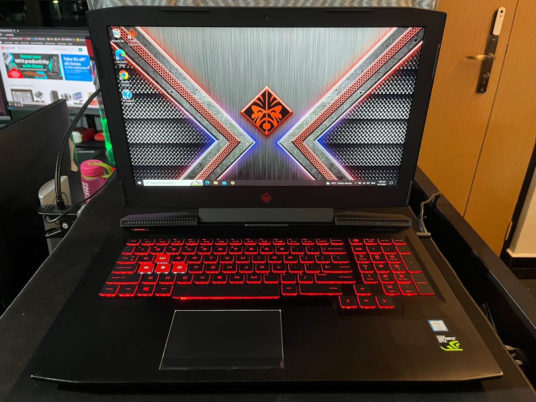 HP OMEN 15.6" inch Gaming Laptop Processor intel 7th Gen Storage PCIe M ...