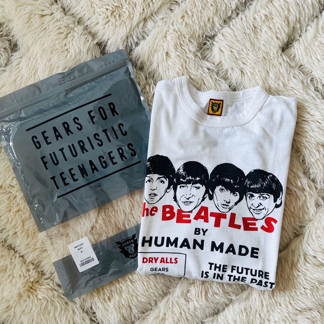39％割引ホワイト系,2XL(3L)【一部予約販売】 HUMAN MADE BEATLES T 2XL 新品未開封 Tシャツ/カットソー(半袖 ...