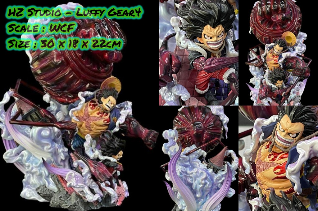 HZ Studio - WCF Luffy Gear4, Hobbies & Toys, Toys & Games on Carousell