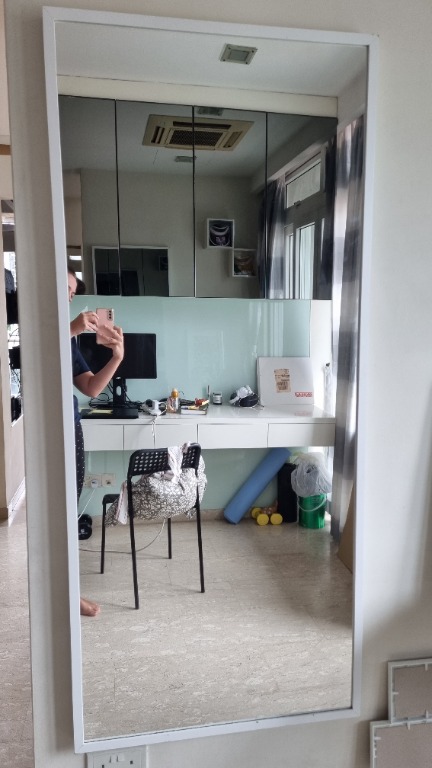 Ikea large mirror, Furniture & Home Living, Home Decor, Mirrors on ...