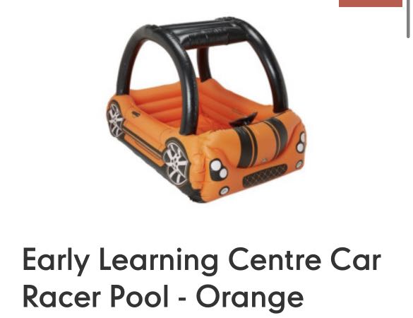 Inflatable Racer Pool, Babies & Kids, Infant Playtime on Carousell