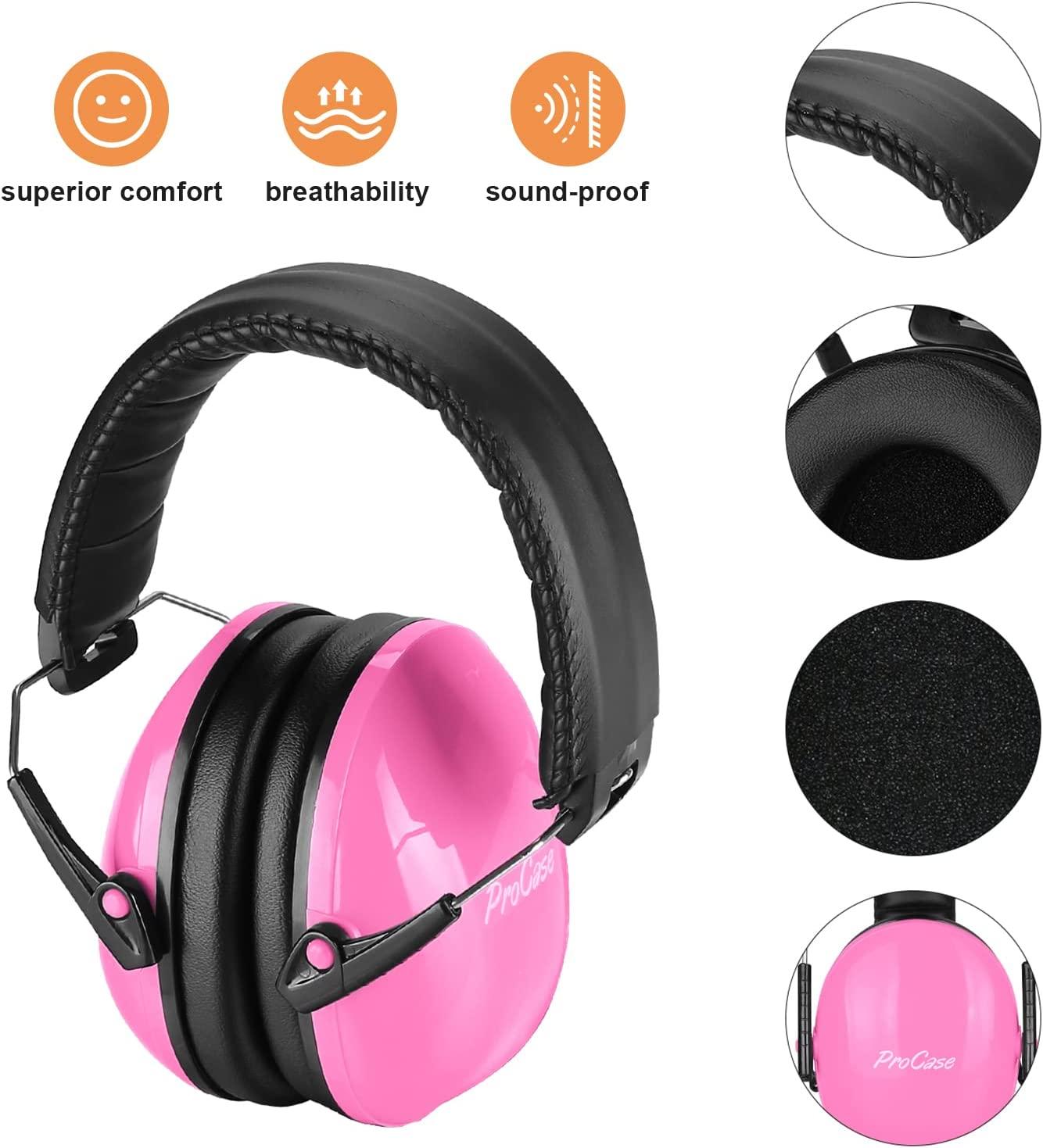 [instock] ProCase Kids Safety Ear Muffs Noise Reduction Ear Hearing ...