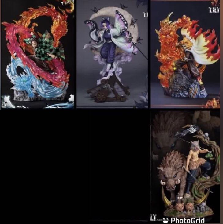[Instock] TNT Studio- Tanjiro/Shinobu/Inosuke/Rengoku, Hobbies & Toys ...
