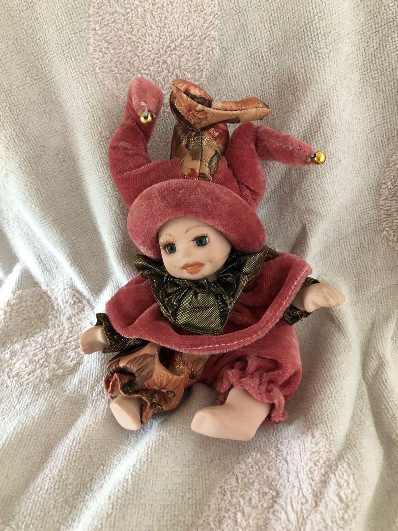 Italian Triangle Doll and Mask, Hobbies & Toys, Toys & Games on Carousell