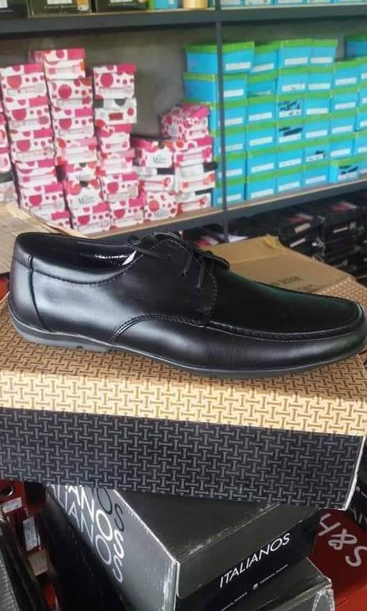 Italianos black shoes, Men's Fashion, Footwear, Casual Shoes on Carousell
