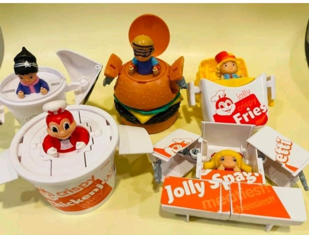 JOLLIBEE JOLLIBOTS KIDDIE MEAL, Hobbies & Toys, Toys & Games on Carousell