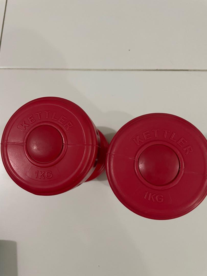 Kettler 1kg weights, Sports Equipment, Exercise & Fitness, Weights ...