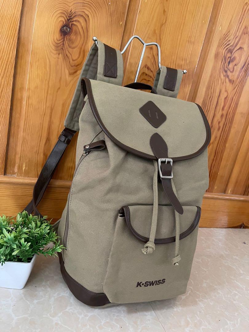K-SWISS BACKPACK, Women's Fashion, Bags & Wallets, Backpacks on Carousell