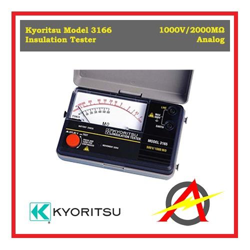 Kyoritsu Analog Insulation Tester Megger 3166, Commercial & Industrial ...