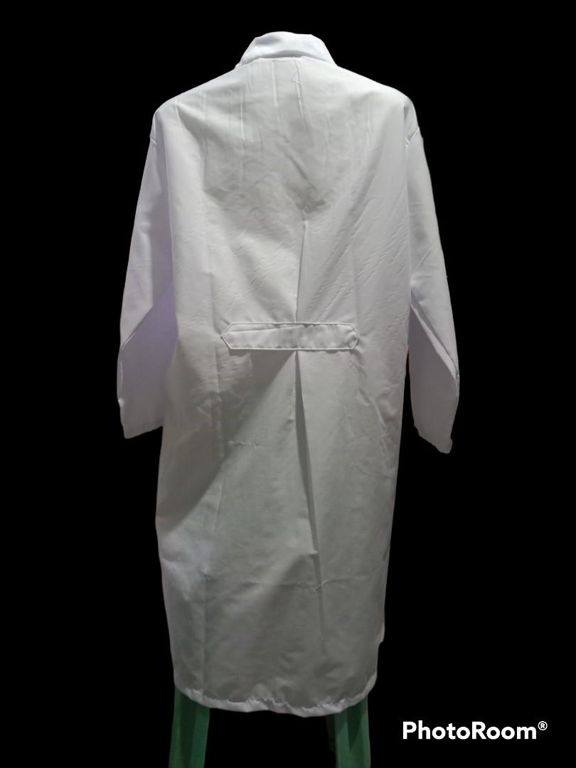 Laboratory gown long sleeve, Women's Fashion, Coats, Jackets and ...