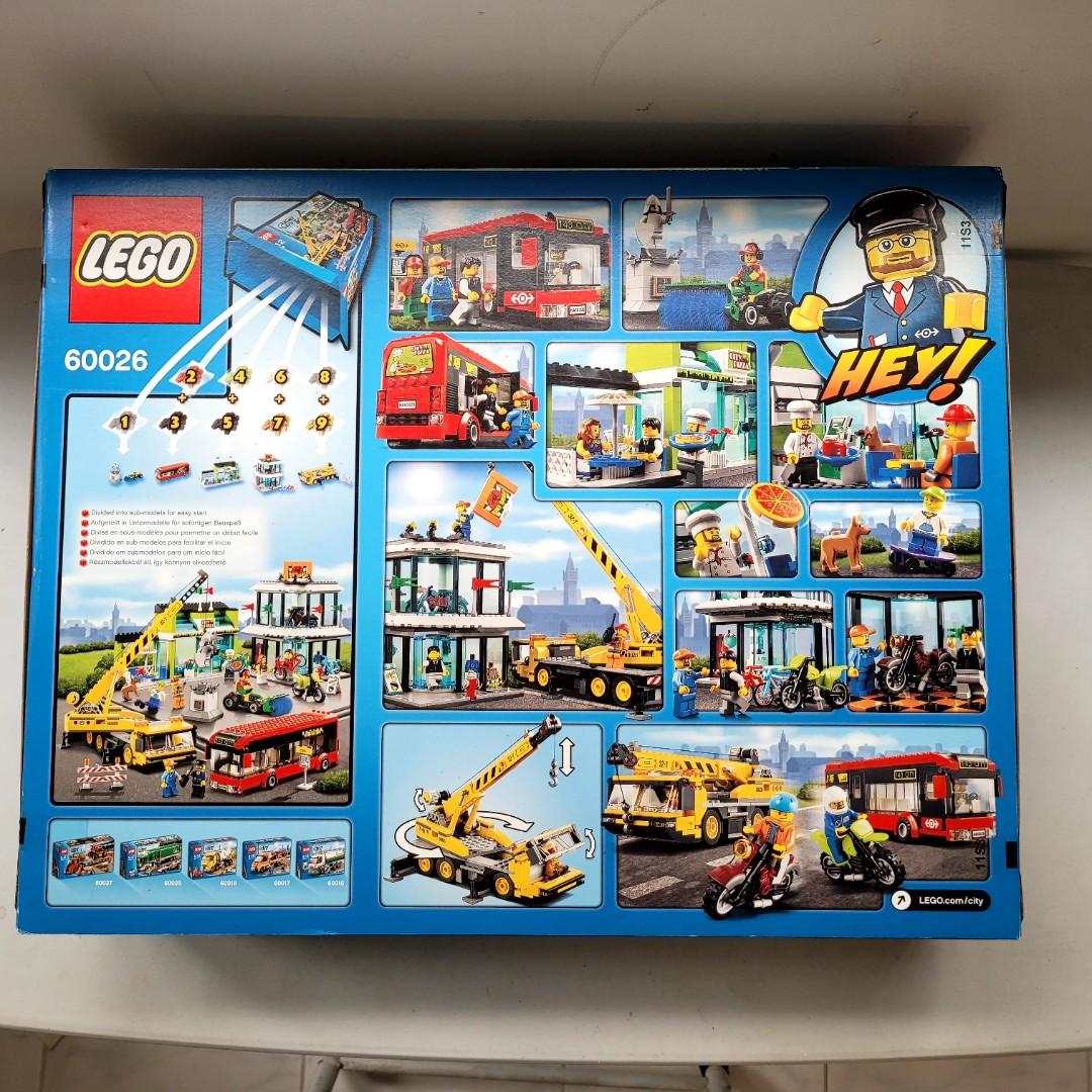 LEGO City Set #60026 Town Square, Hobbies & Toys, Toys & Games on Carousell
