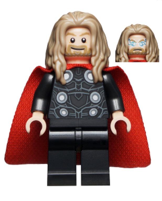 Lego Marvel Superheroes - Thor Minifigure (sh734), Hobbies & Toys, Toys ...
