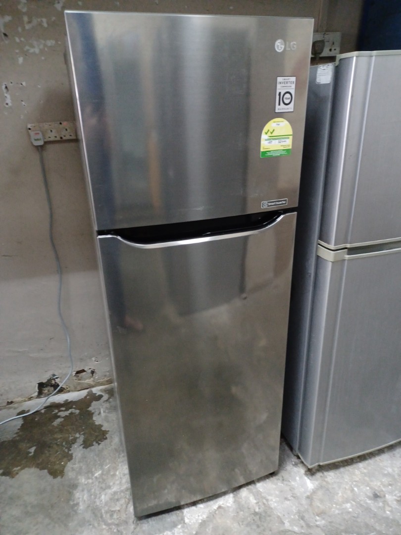 Lg refrigerator fridge inverter 208L net warranty 2months, TV & Home ...