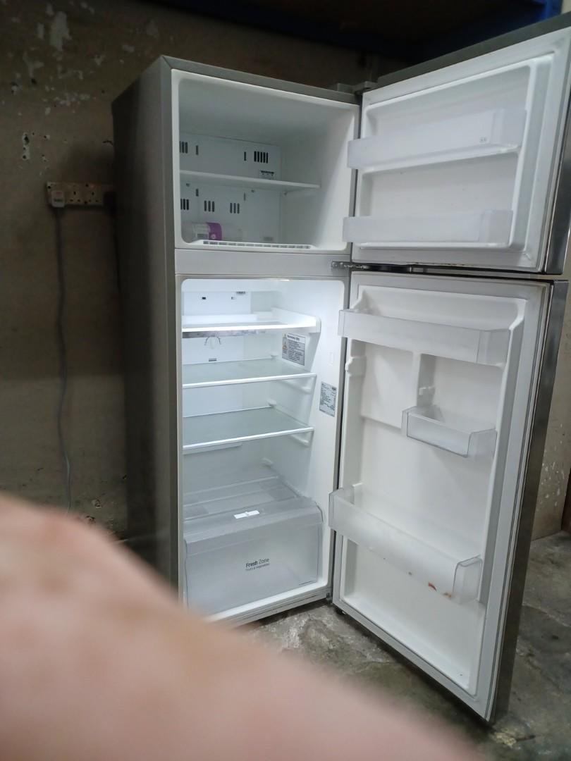 Lg refrigerator fridge inverter 208L net warranty 2months, TV & Home ...