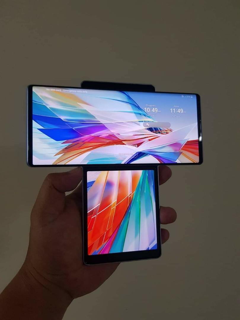 Lg wing 5g illusion sky, Mobile Phones & Gadgets, Mobile Phones ...