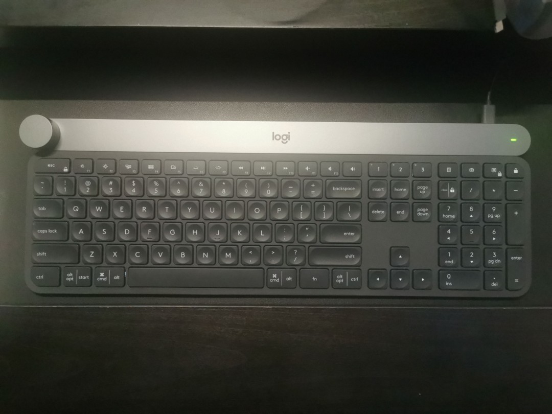 Logitech Craft Advanced Multi-Device Wireless Keyboard - MINT CONDITION ...
