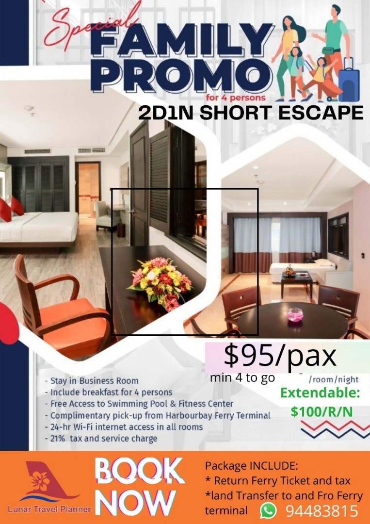 Travelodge hotel Batam(4****), Tickets & Vouchers, Vouchers on Carousell