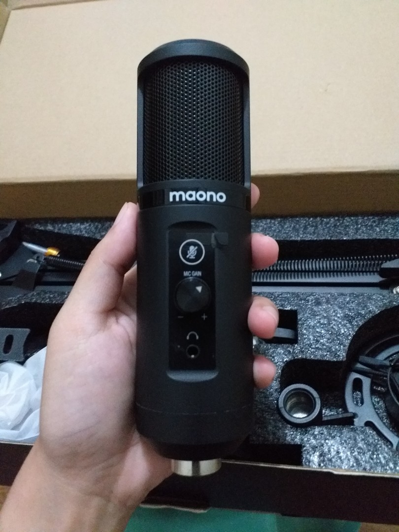 MAONO AU- PM422 USB CONDENSER MICROPHONE (PLUG & PLAY), Audio ...