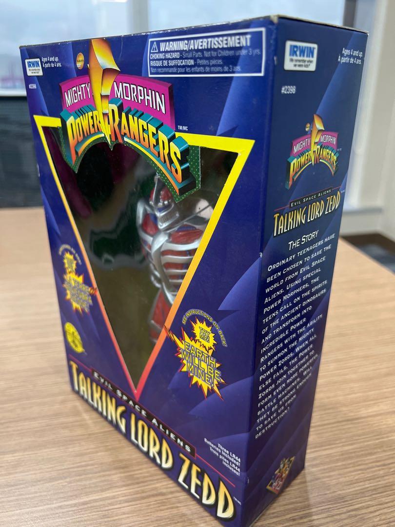 Mighty morphin talking lord Zedd, 興趣及遊戲, 玩具 & 遊戲類 - Carousell