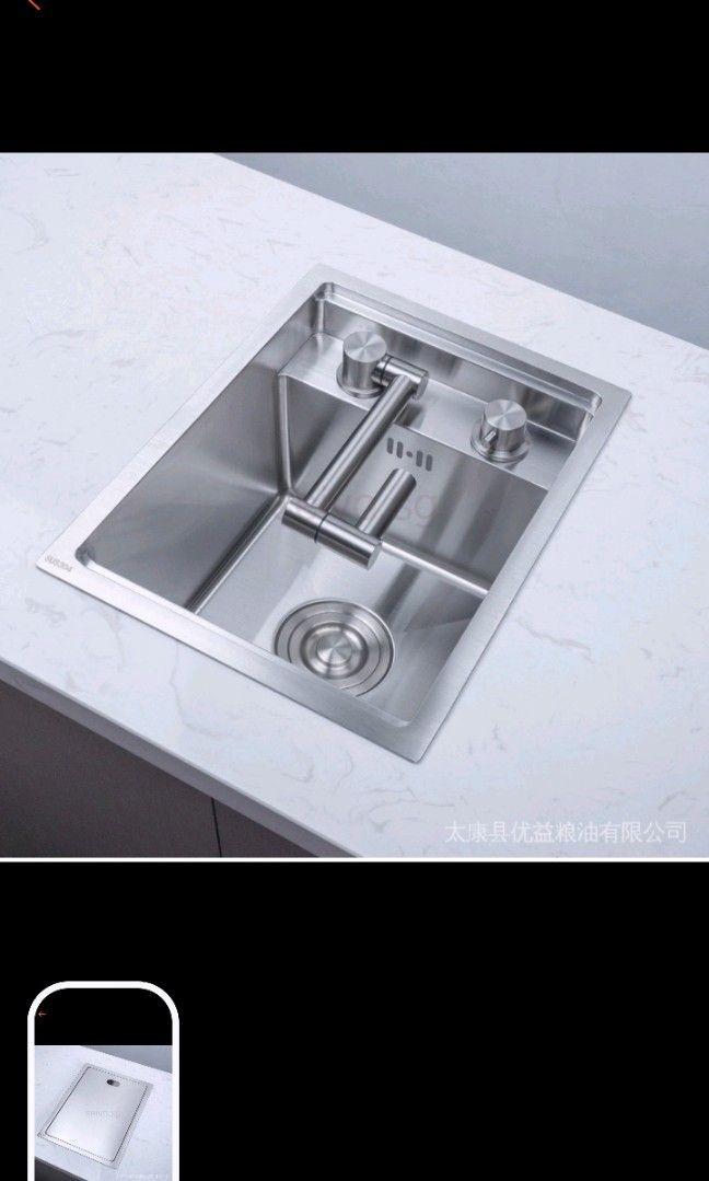 Mini bar hidden sink, Furniture & Home Living, Bathroom & Kitchen ...