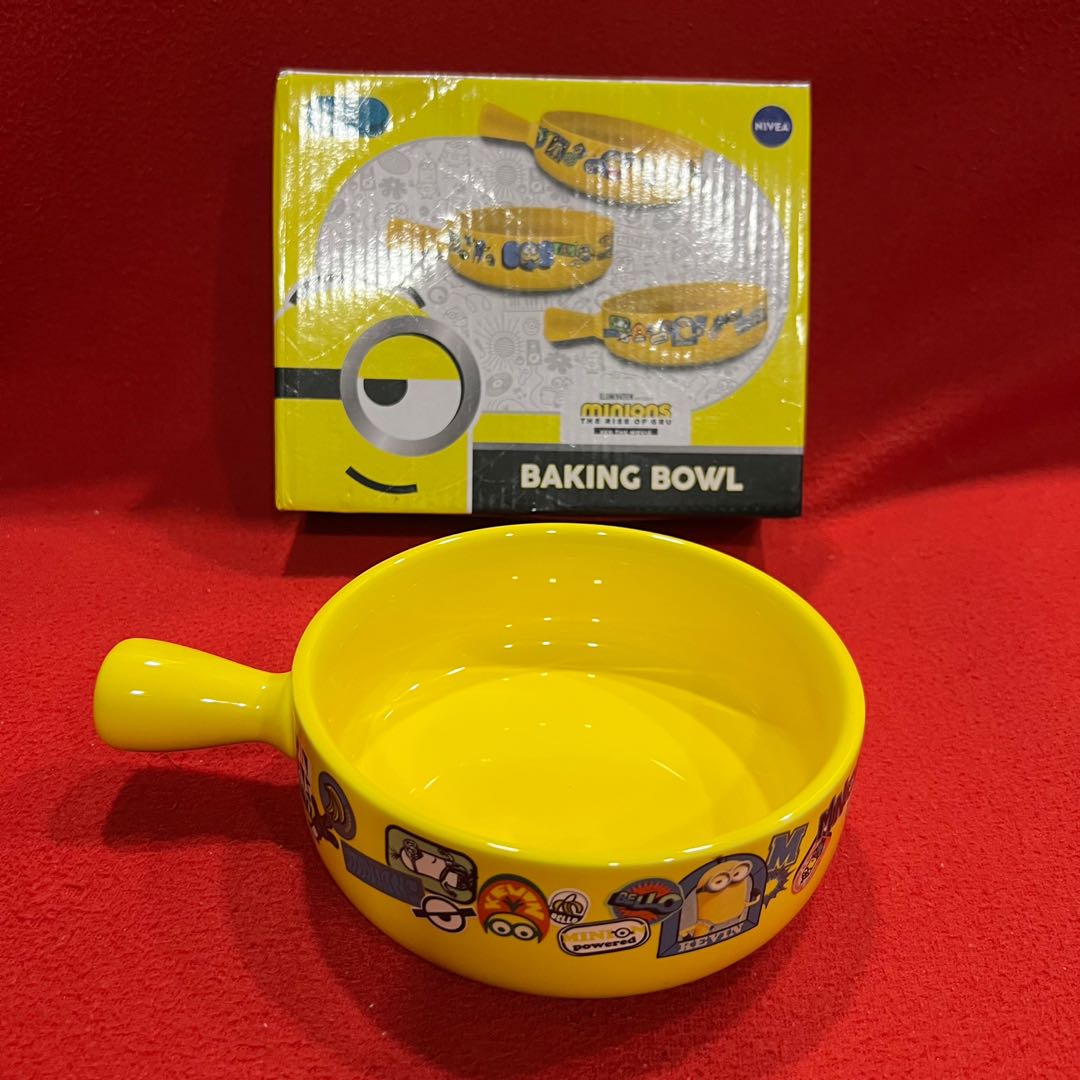 Minions The Rise of Gru Baking Bowl 15cm, Furniture & Home Living ...