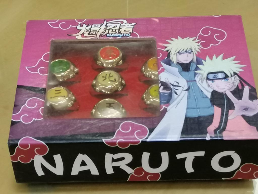 Naruto Akatsuki Ring Set / Ninja Tool Set, Hobbies & Toys, Memorabilia ...