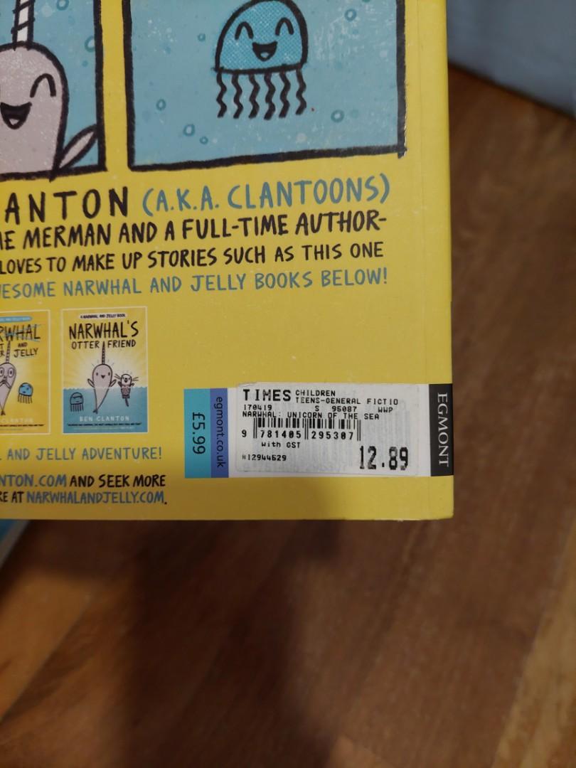 Narwhal and Jelly books 1-4, Hobbies & Toys, Books & Magazines, Comics ...