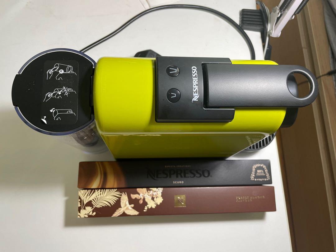 Nespresso Essenza Mini Lime Green, TV & Home Appliances, Kitchen ...