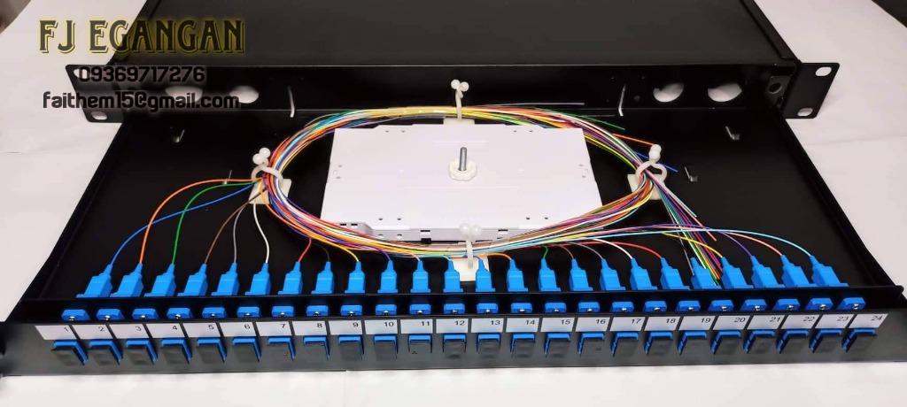 ODF-24 Optical Distribution Frame 24 Core With 24pcs SC Pigtail ...