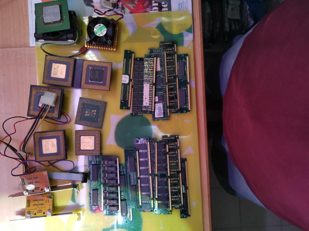 Old cpus and rams for gold recovery, Computers & Tech, Parts ...