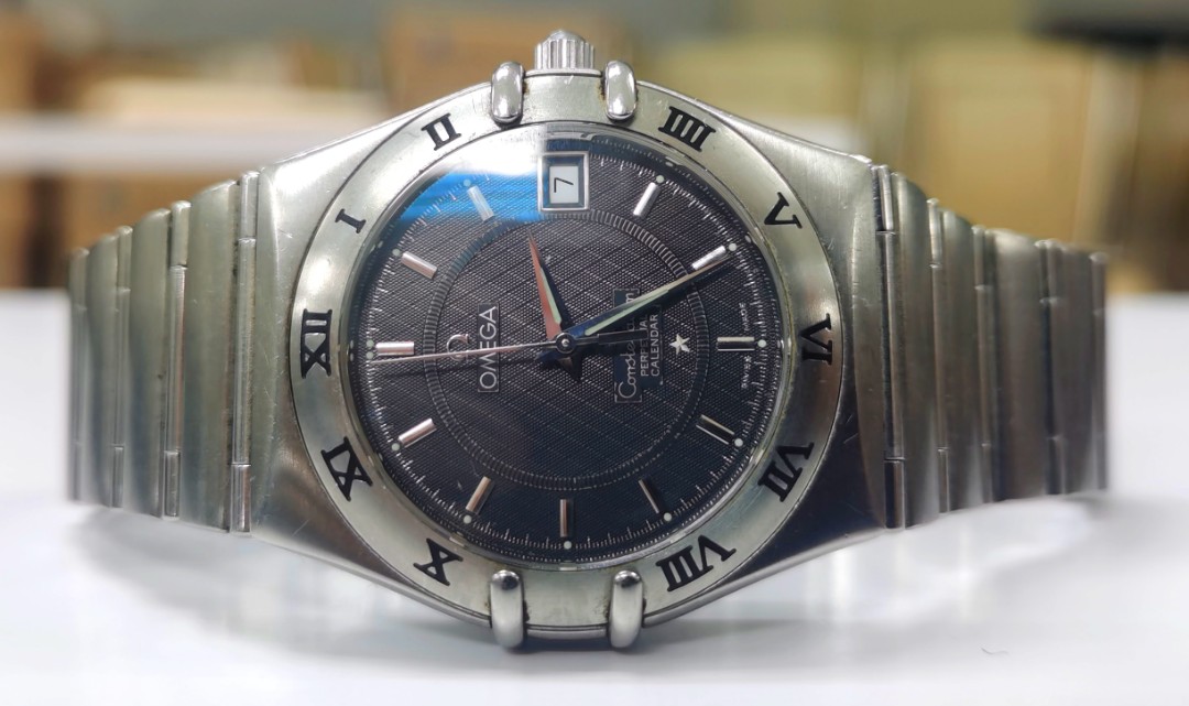 Omega Constellation Perpetual Calendar, Luxury, Watches on Carousell