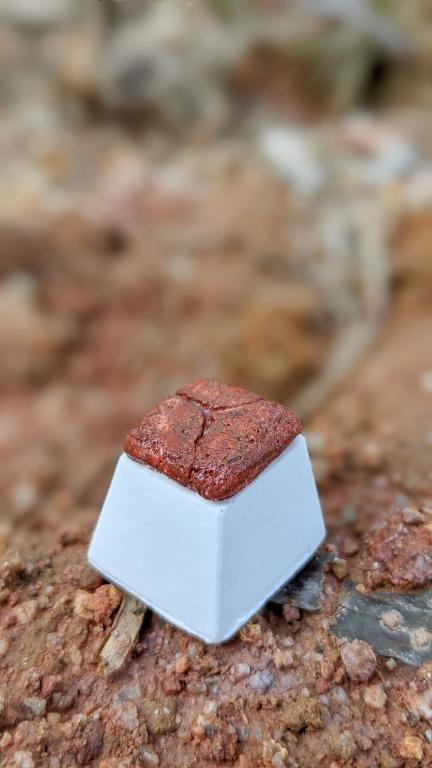 OOTC Plaster Concrete Artisan Keycaps Grass, Gravel, Dirt TEXTURE ...