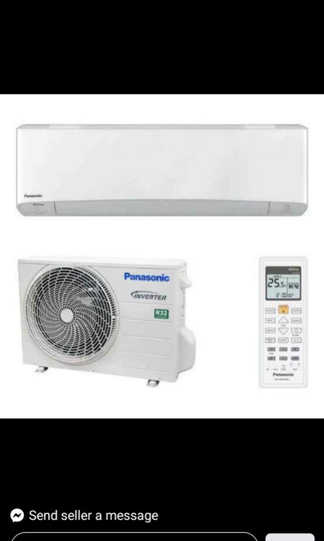 Panasonic split type inverter Aircon with free installation brand new ...