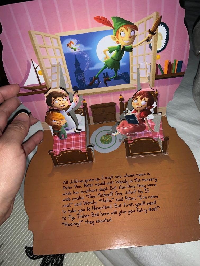 Peter Pan pop-up book, Hobbies & Toys, Books & Magazines, Children's ...