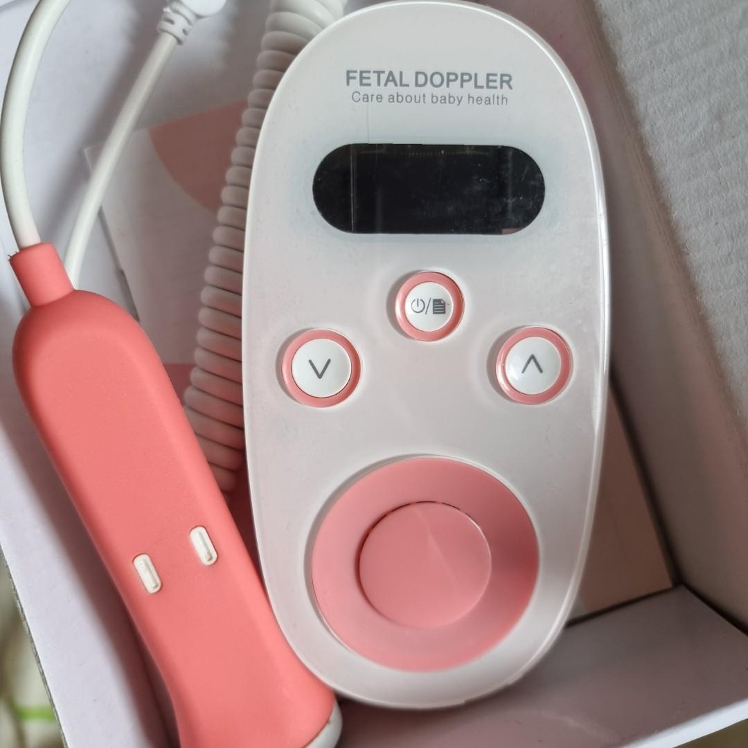 PINK PORTABLE FETAL DOPPLER ULTRASOUND, Health & Nutrition, Health ...