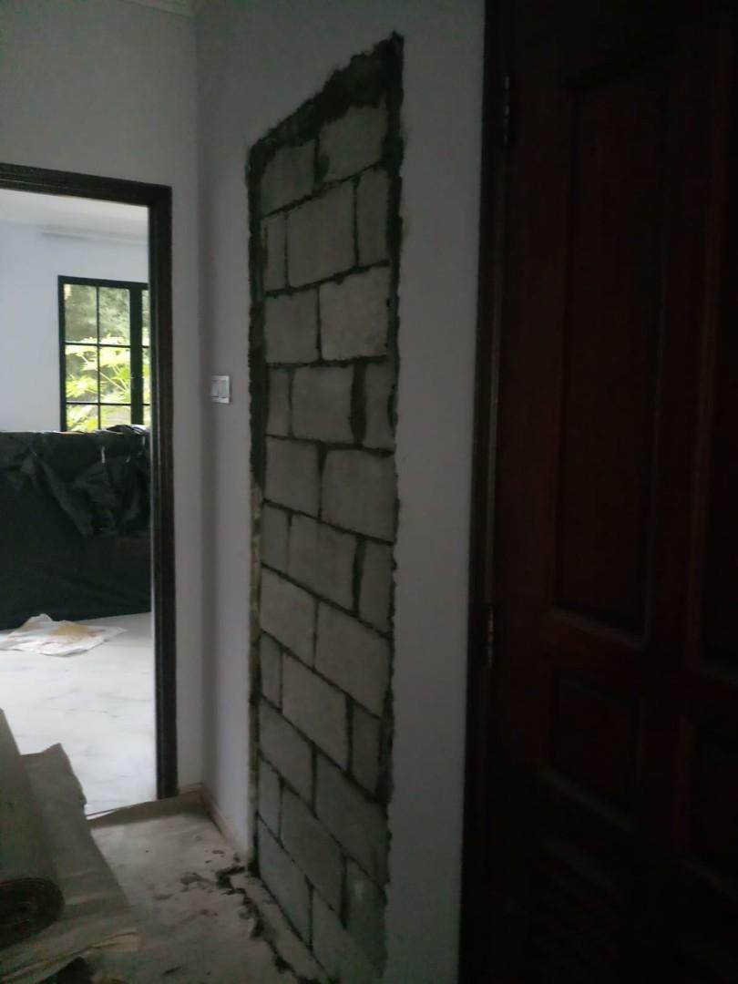 Whole house plastering HDB Plaster Skim Coat finishing Cement Screed ...