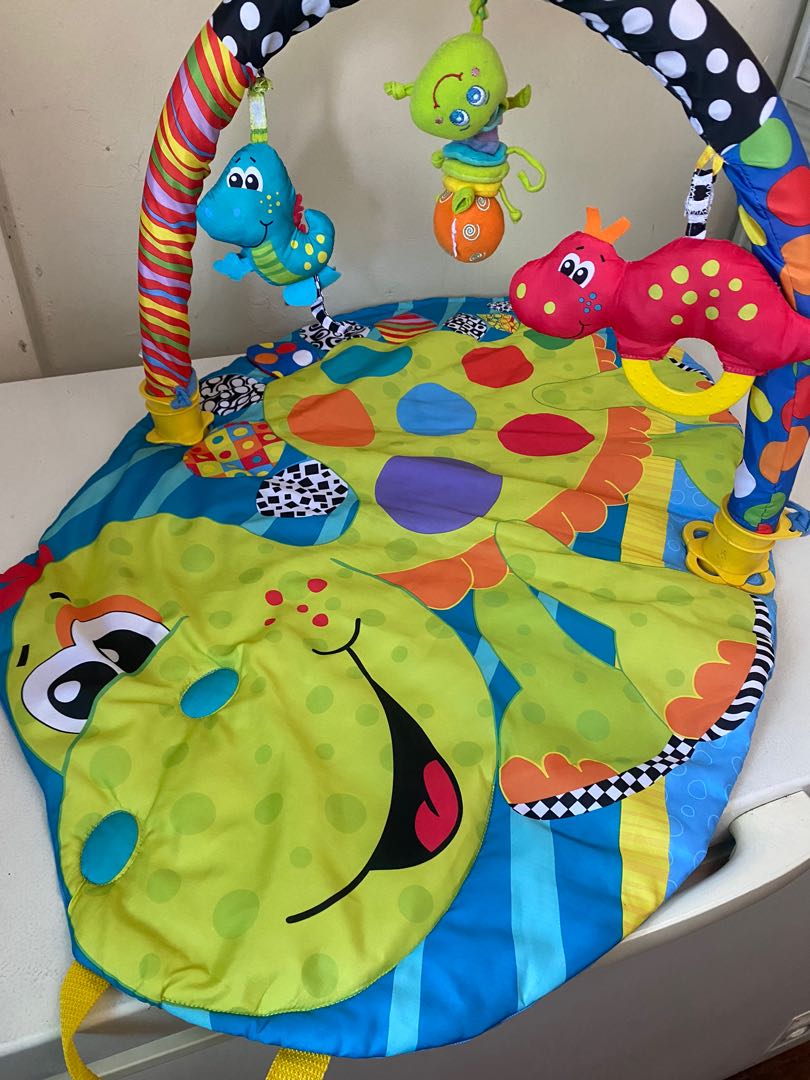 Playgro Dino Gym Tummy Time Baby Gym Playmat, Babies & Kids, Infant ...