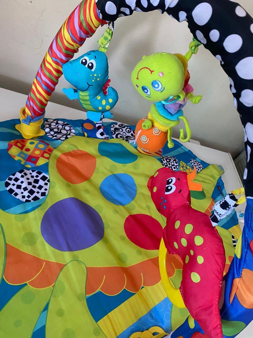 Playgro Dino Gym Tummy Time Baby Gym Playmat, Babies & Kids, Infant ...