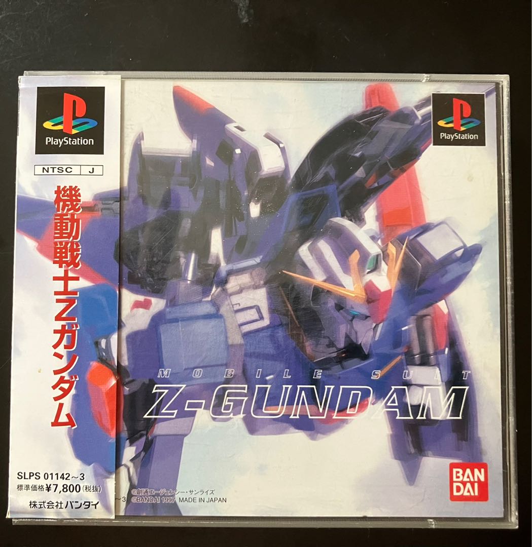 PS1. Z gundam, 電子遊戲, 電子遊戲, PlayStation - Carousell