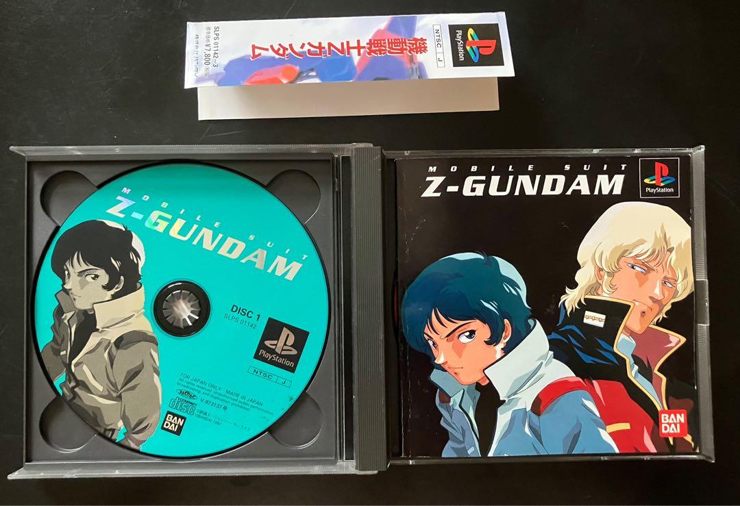 PS1. Z gundam, 電子遊戲, 電子遊戲, PlayStation - Carousell