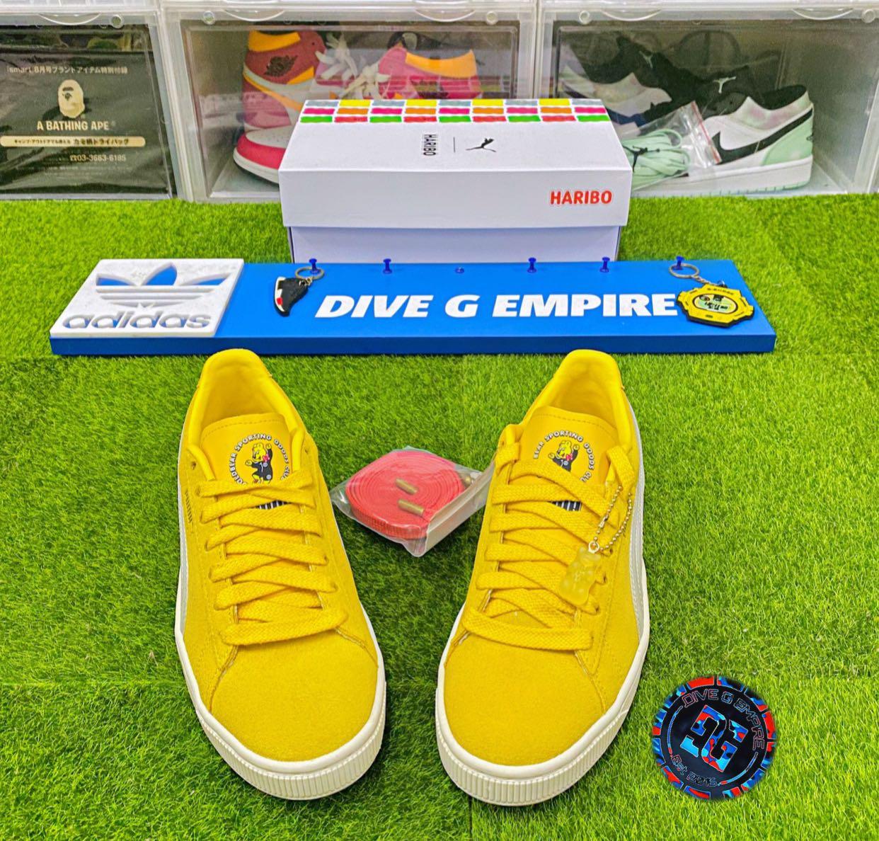 PUMA HARIBO Suede Triplex, Women's Fashion, Footwear, Sneakers on Carousell